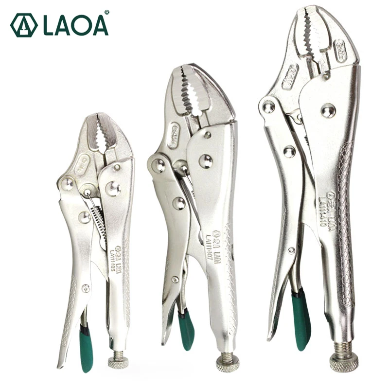 LAOA 5/7/10 inch Locking Pliers Round Nose Hot Selling Welding Tools ...