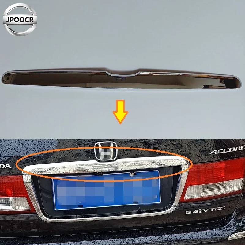 Car Trunk Lid Bright Bar,For Honda Accord V6 Vtec|Trunk trim| - AliExpress