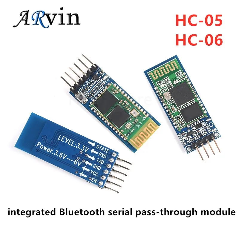 HC-05-HC-06-master-slave-6pin-4pin-anti-reverse-integrated-Bluetooth ...