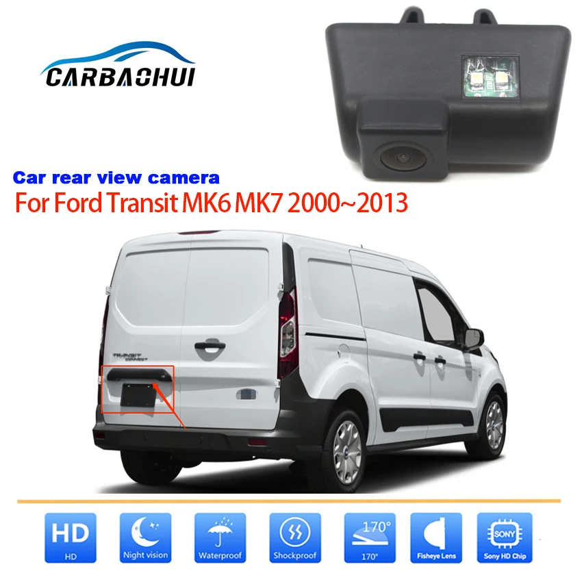 Car wireless rear view reversing camera For Ford Transit MK6 MK7 2000 ...