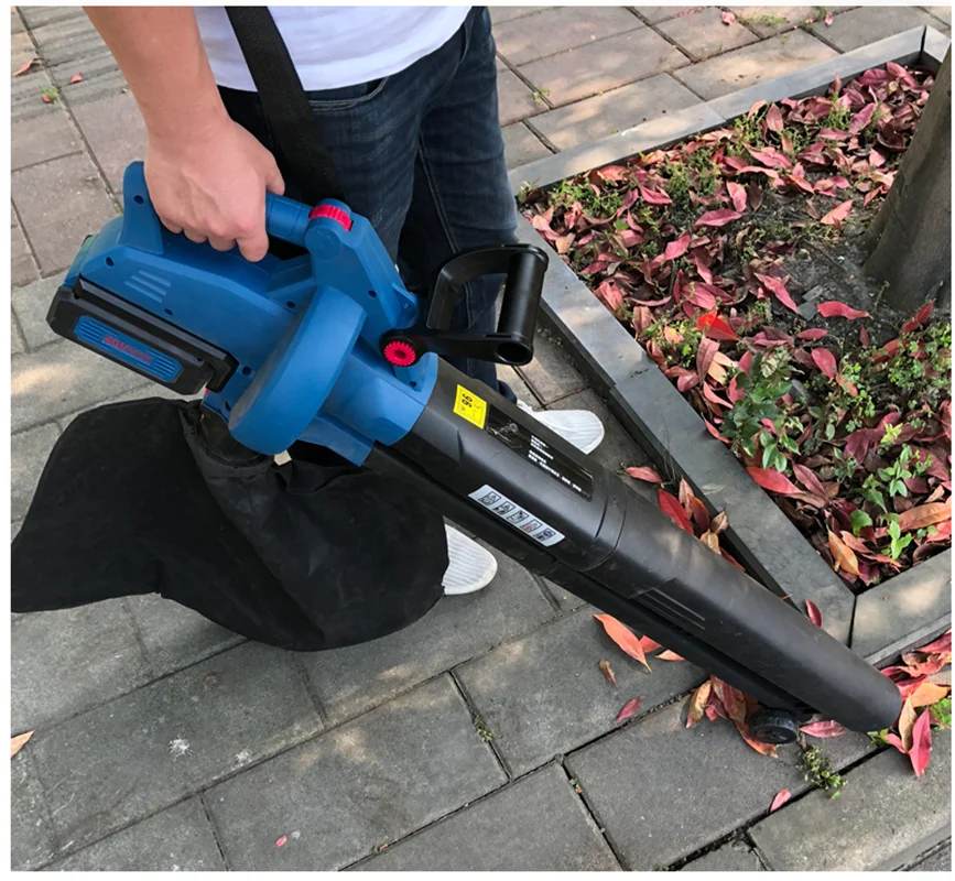 Mesin Peniup Dan Pengisap Isi Ulang 40V Blower Daun Rumah, 52% OFF