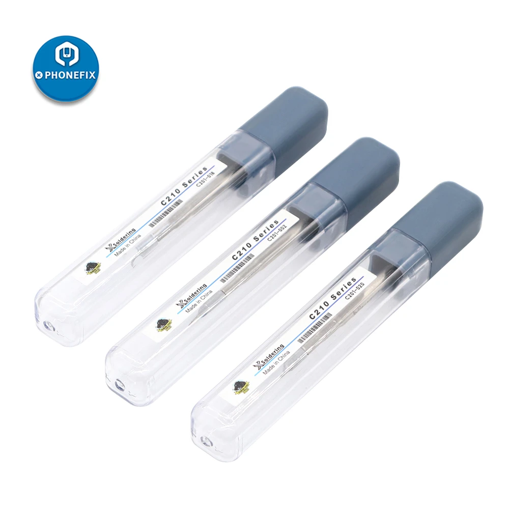 Precision C210 Soldering Iron Bits For JBC CD 2SHE / Xsoldering T210 ...