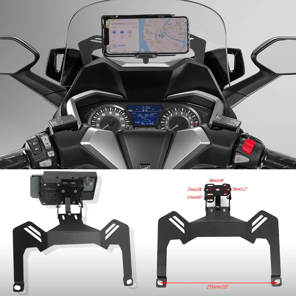 Pour Honda Forza 300 250 125 MF13 support de téléphone Forza300 support de téléphone pour ...