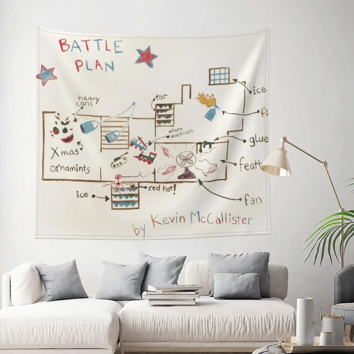 Home Alone Poster Battle Plan