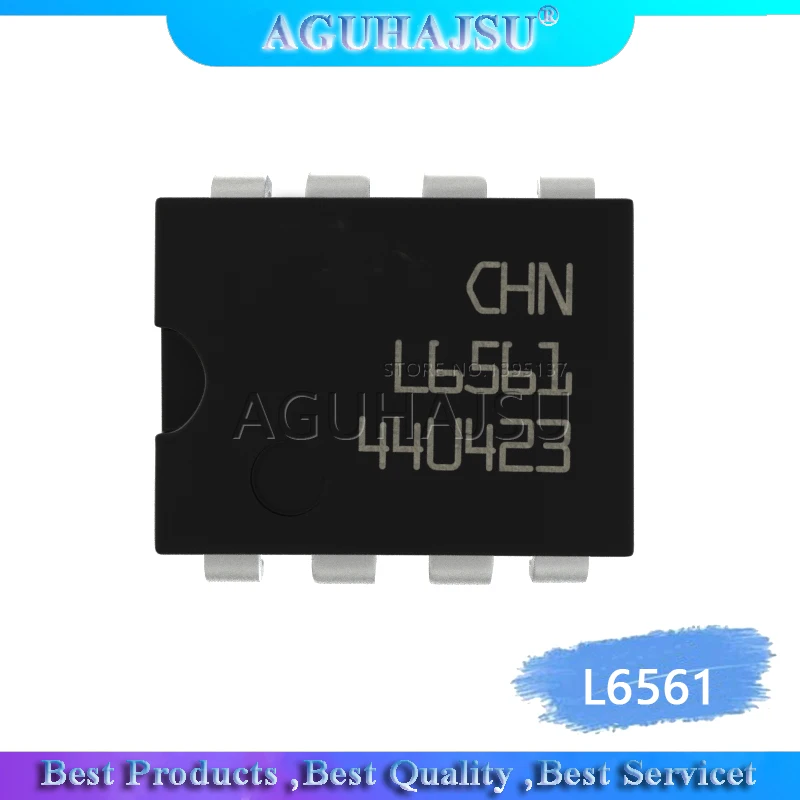10 unids/lote DIP 8 IC chip L6561 controlador de corrección de Factor ...