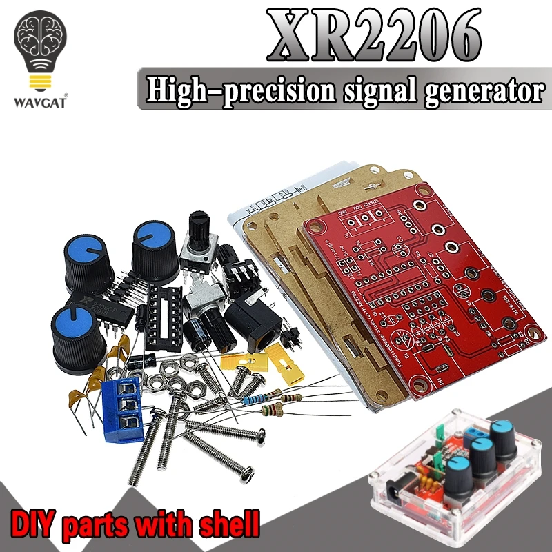 Xr2206 Function Signal Generator Diy Kit Sine/triangle/square Output ...