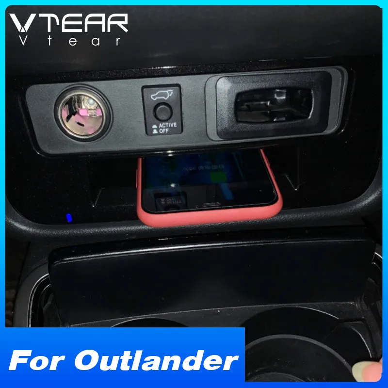 Fast-Phone-Charging-Qi-Car-Wireless-Charger-Plate-For-Mitsubishi ...
