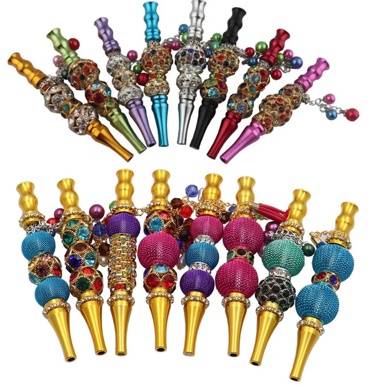 10pcs/lot mouthpiece metal hookah tips Jewelry Alloy Shisha Hookah ...