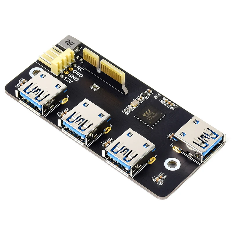 Raspberry Pi CM4 PCI E a USB 3,2 Gen1 Adaptador 4 x Tarjeta de ...