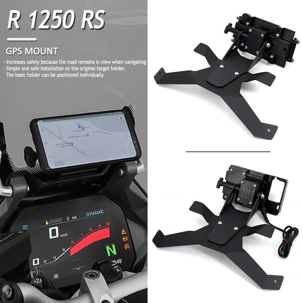 Motorcycle-Accessories-For-BMW-R-1250-RS-r1250rs-Stand-Holder-Phone ...