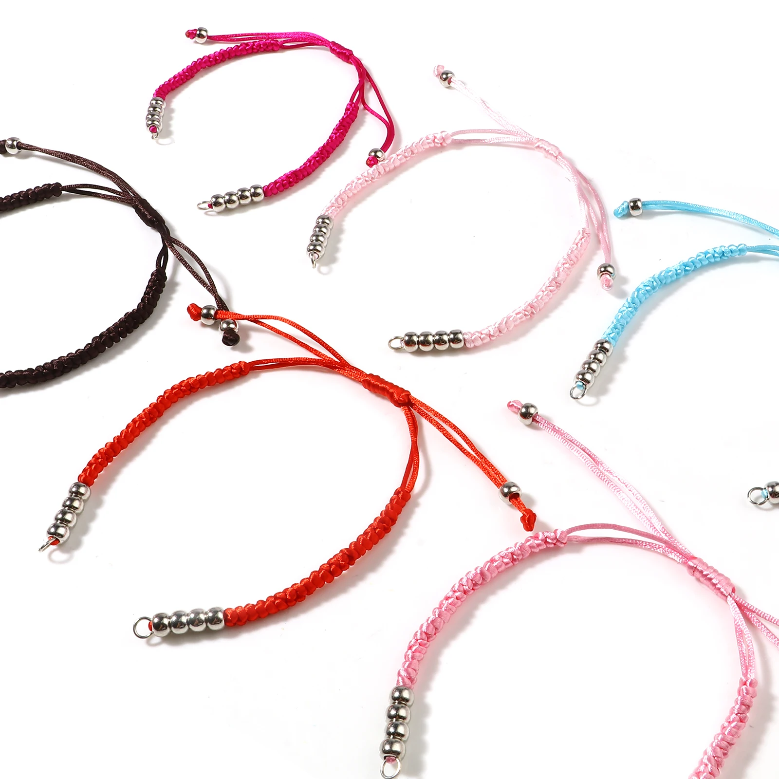 Polyester Bracelets Accessories Findings | Braided Bracelets Diy ...