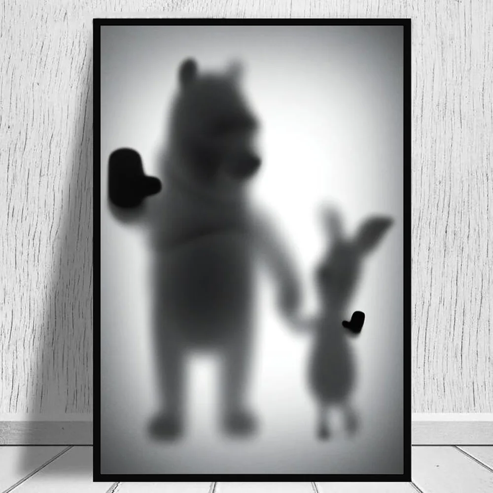 Walt Disney And Mickey Mouse Shadow