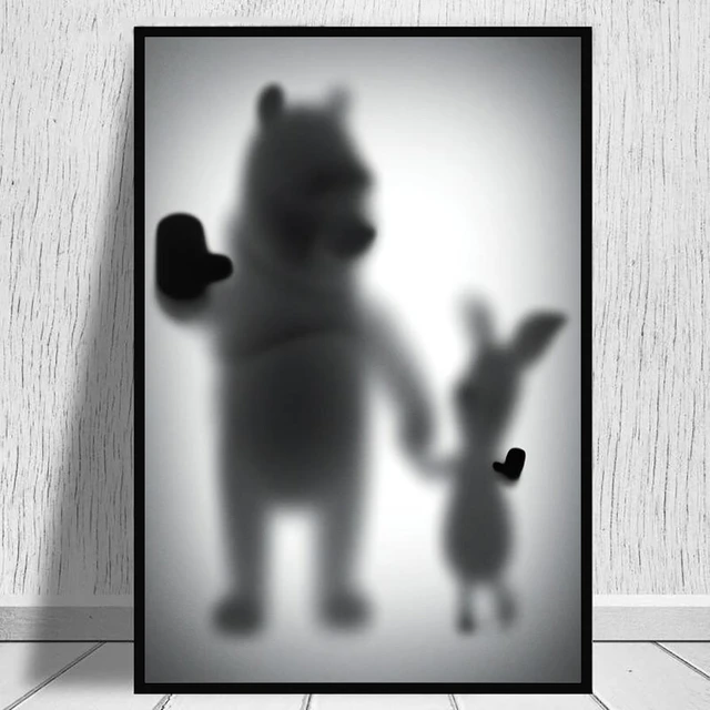 Walt Disney And Mickey Mouse Shadow