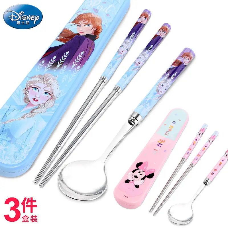 1 Set Disney Children's Tableware Baby Spoons Elsa Frozen Baby Spoon ...