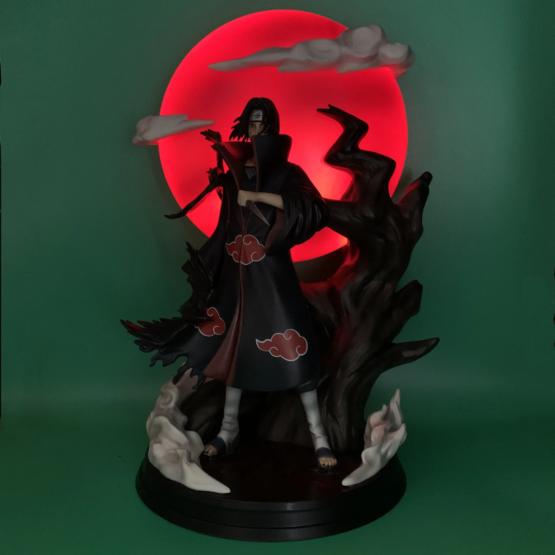 Zpong Naruto PVC Actionfigur Uchiha Itachi Tsukuyomi Statue Anime ...