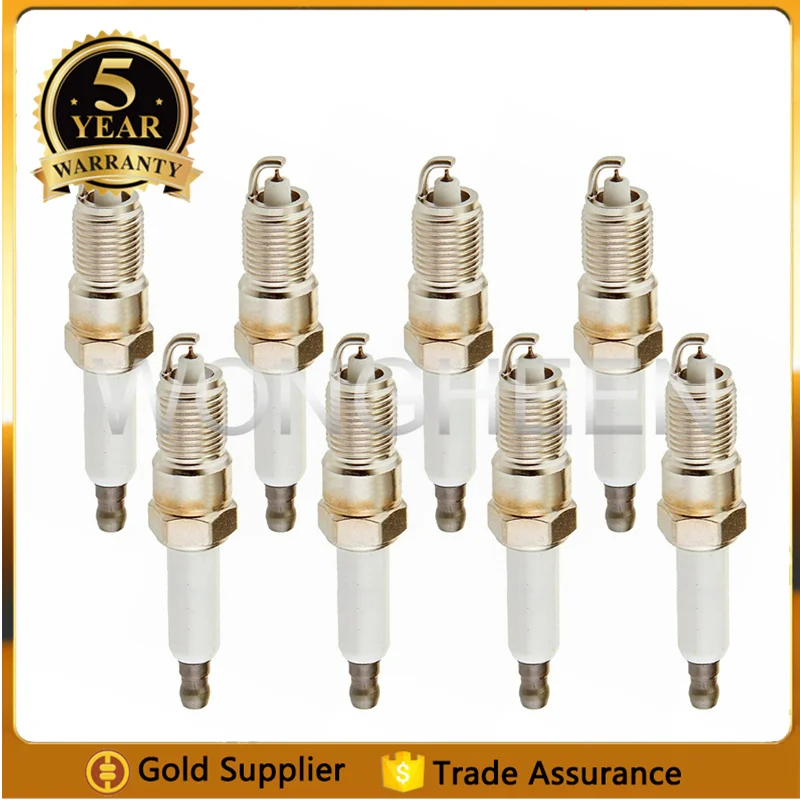 8pcs/set 12621258 Iridium Spark Plug 41-110 fit for Cadillac for Hummer ...