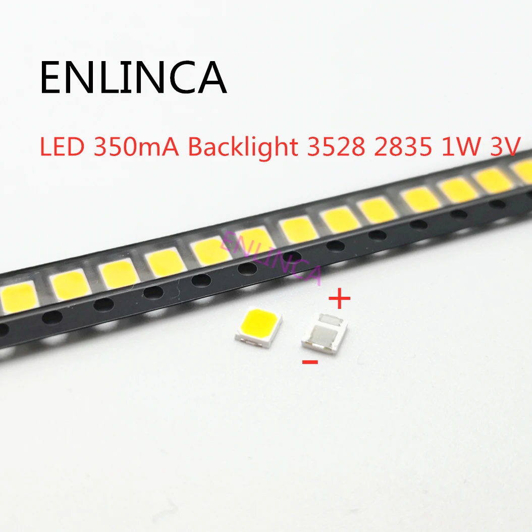 50-100pcs-Original-For-LG-LED-100-120LM-350mA-Backlight-3528-2835-1W-3V ...