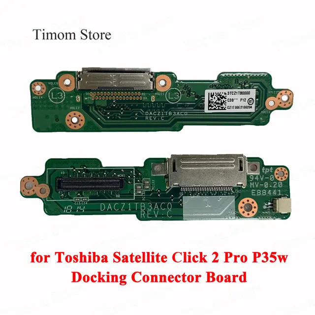 for Toshiba Satellite Click 2 Pro P35w Docking Connector Board CZ1 TRANSFER /B ASSY SP Original ...