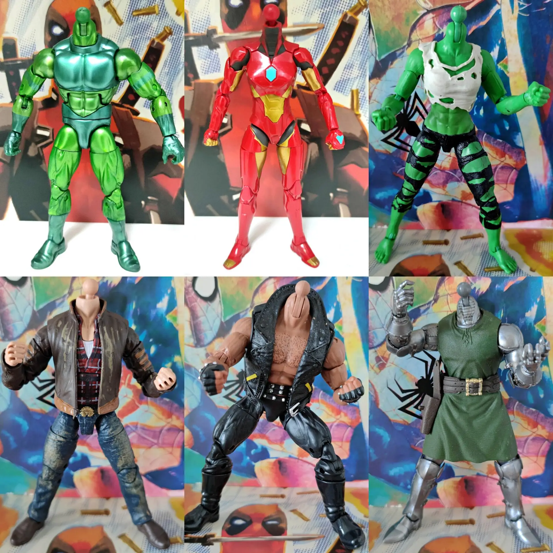 Marvel-Legends-No-Head-Body-Hulkettes-Logan-Rage-Dr-Doom-Ironheart ...