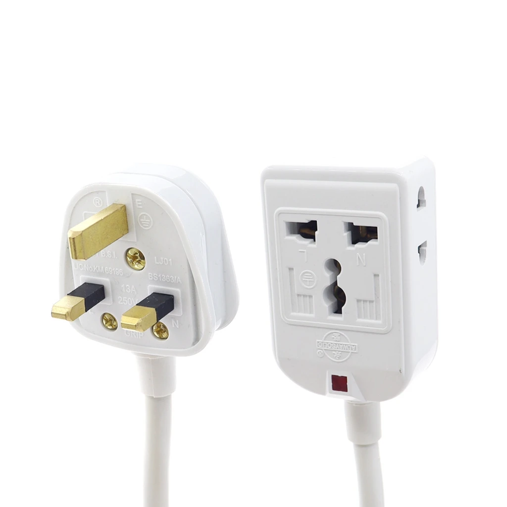 Universal-socket-Power-Strip-EU-UK-AU-plug-Extension-Cord-Adapter-Cable ...