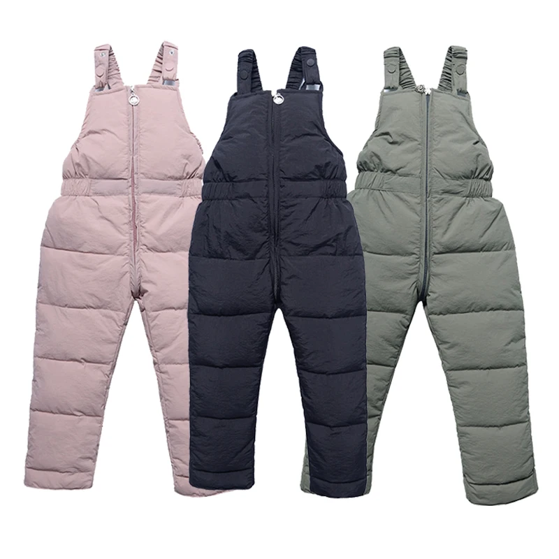 Winter-Children-Warm-Overalls-Autumn-Girls-Boys-Thick-Pants-Baby-Girl ...
