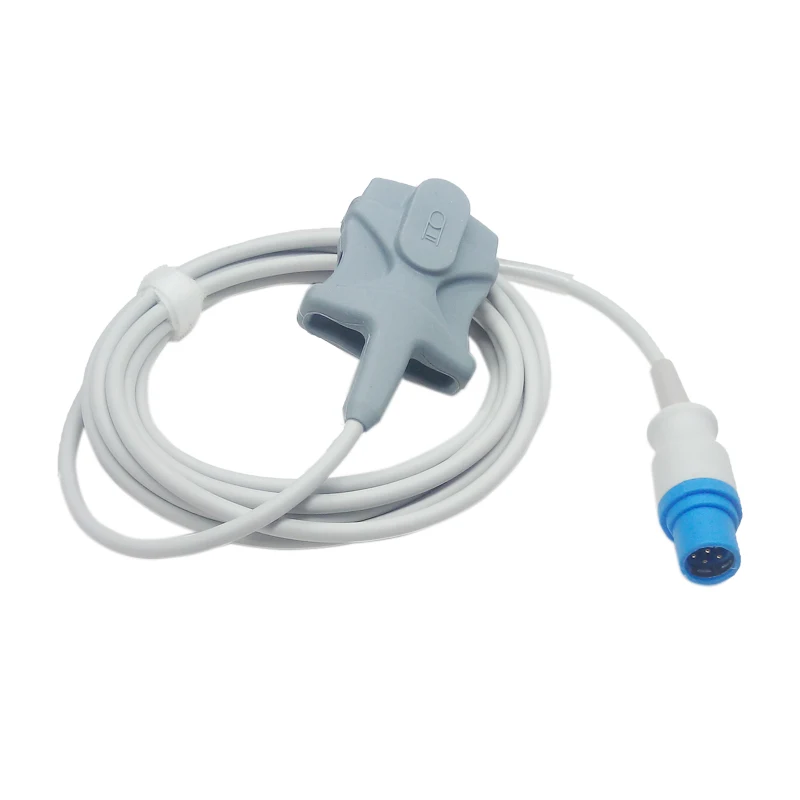 Reusable-Adult-Silicone-Soft-SpO2-Sensor-7-Pin-for-Siemens-Drager ...