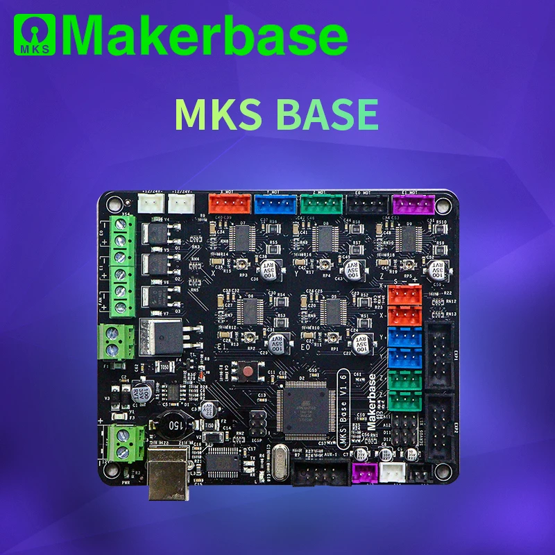 Makerbase 전기 회로 기판 MKS BASE V1.6 호환 메가 2560 및 RAMPS 1.4 제어 보드 RepRap ...