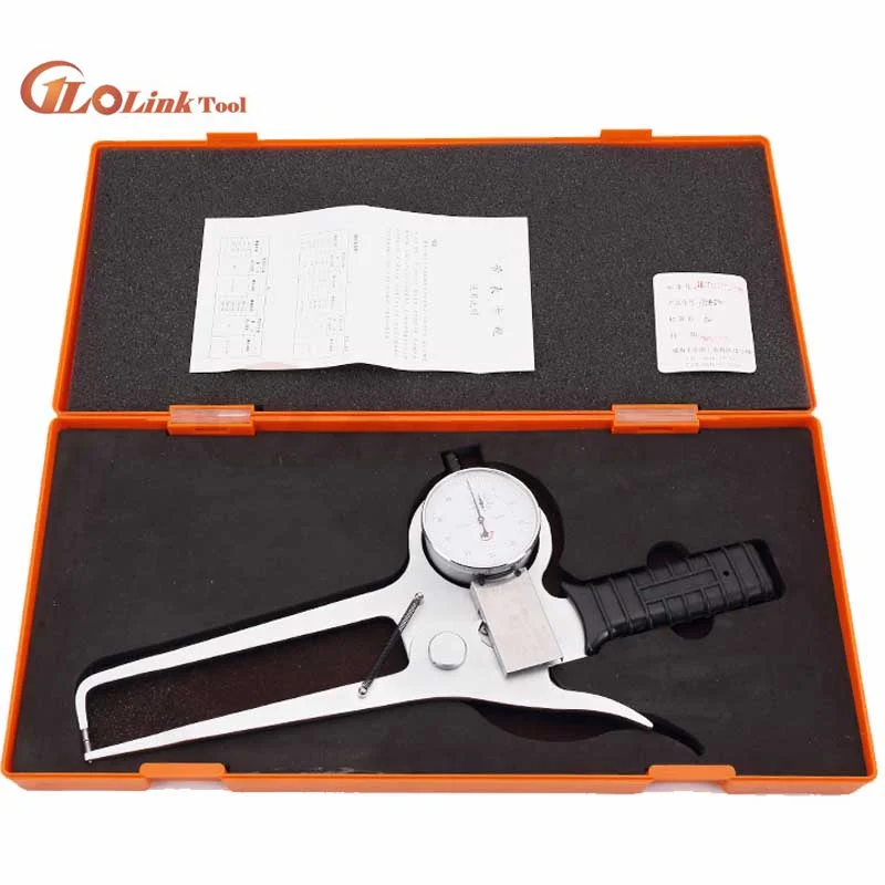 0-50mm Snap Gage Outside Diameter Dial Caliper Thickness Gauge Throat ...