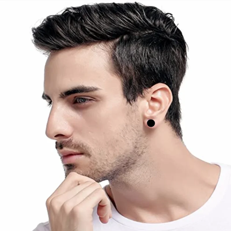 Ear Piercing Black