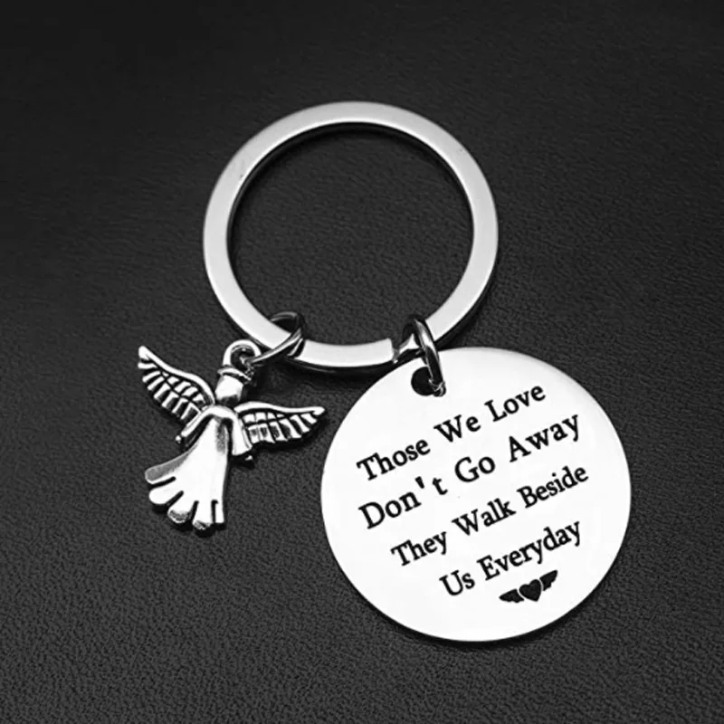 Mom Dad To Be Keychain In Memory Of Loved One I Carried An Angel ...