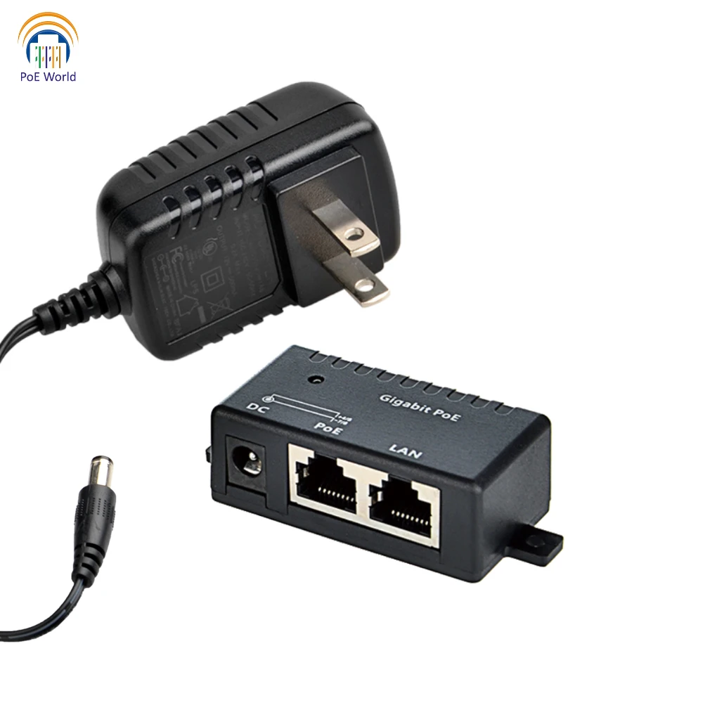 PoE-Adapter-1-Port-Gigabit-Dinding-Gunung-Power-Over-Ethernet-PoE ...