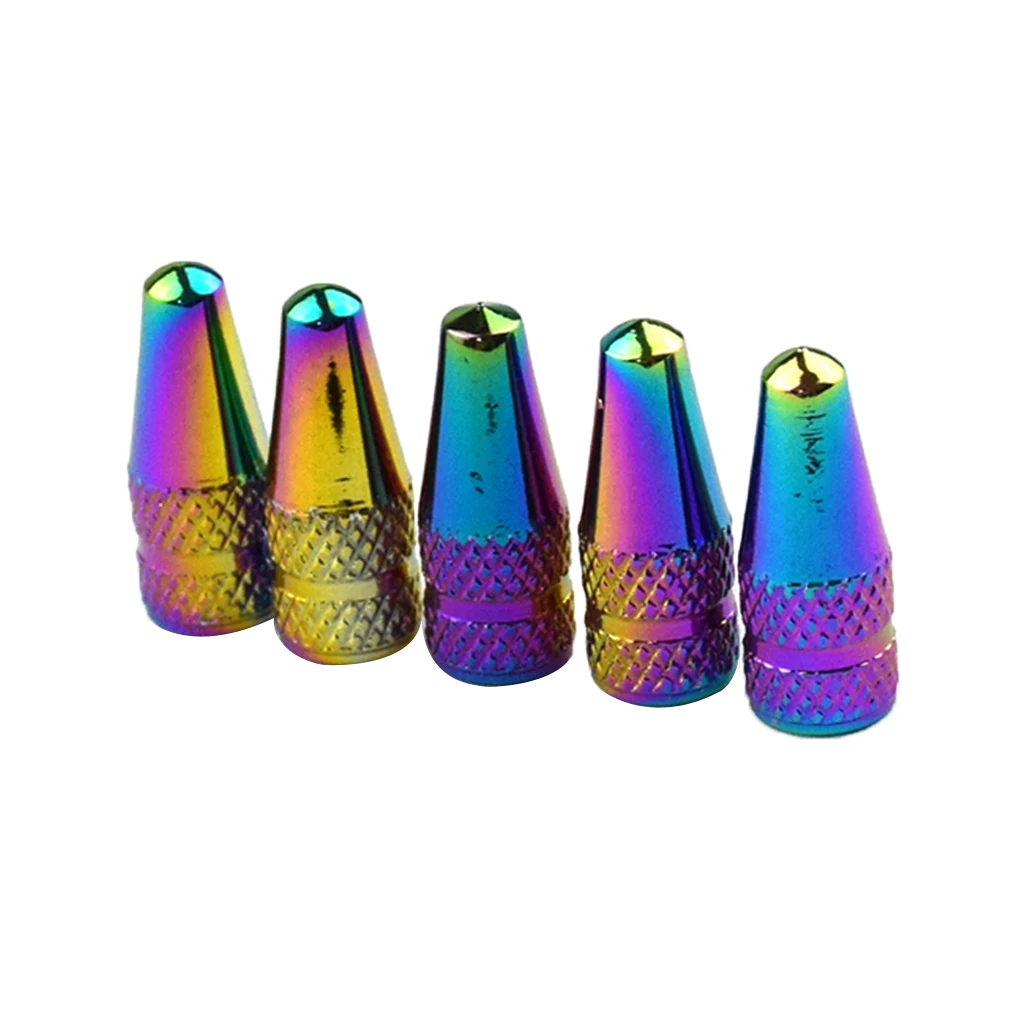Rainbow Color Valve Cap Anti Dust Cover Truck Wheel Tire Valve Stem ...