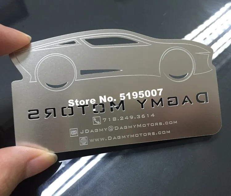 Free Design Customized Stainless Steel Metal Visiting Card For Souvenir ...