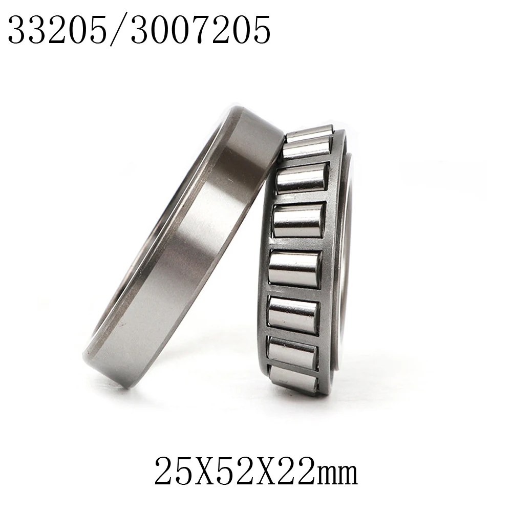 1 pieza 25x52x22mm eje métrico 33205 3007205 tamaño de rodamiento de ...