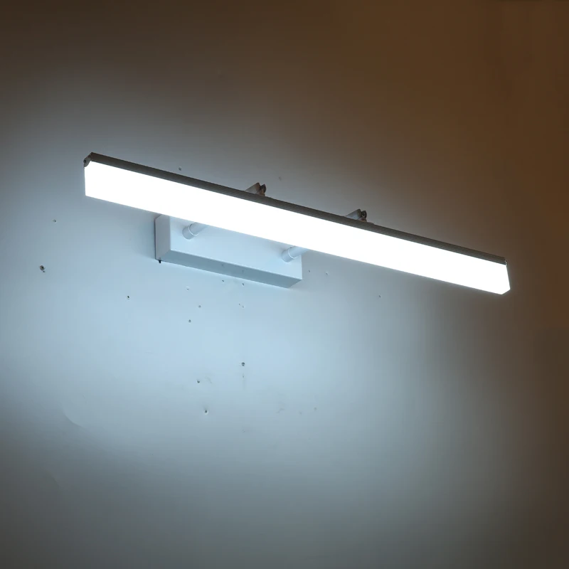 QLTEG Lámparas LED de pared largas para baño, luces modernas para ...