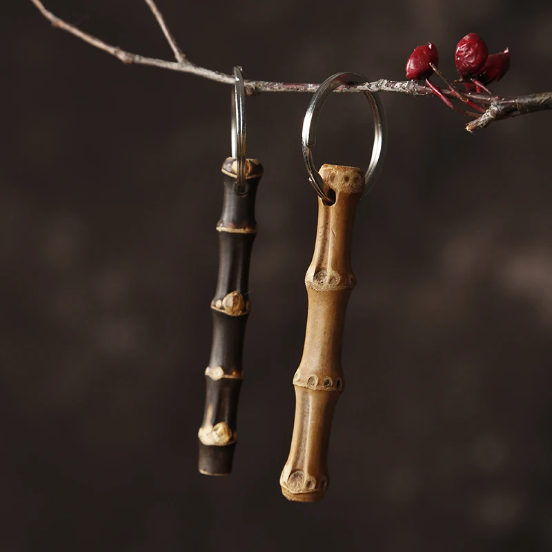 2019 Bamboo Keychain Traditional Chinese Gifts Light Beautiful ...