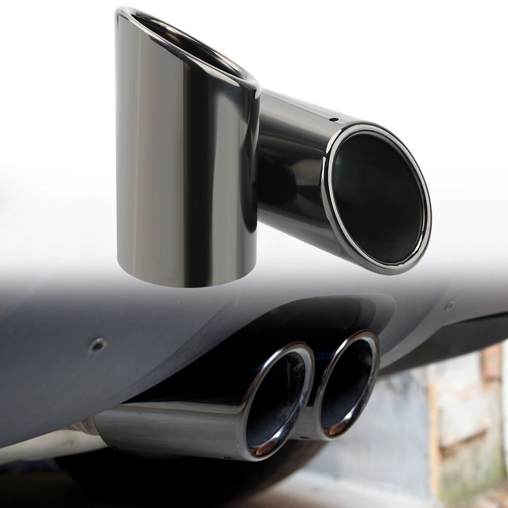 Car-Exhaust-Tip-Muffler-Pipe-Cover-2pcs-Exhaust-Systems-For-Audi-A4-B8 ...