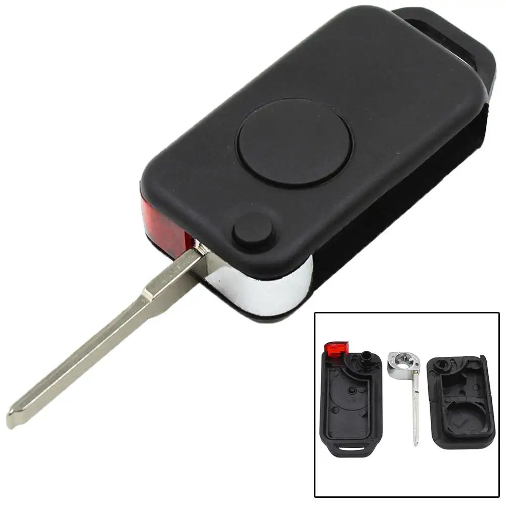 1-Button-Remote-Flip-Car-Key-Shell-for-Mercedes-B-enz-W168-W124-W202 ...