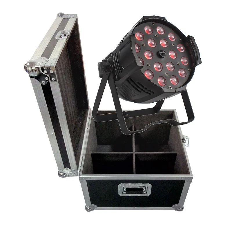 Flight-Case-4pcs-Zoom-LED-Par-18x18W-RGBWA-UV-6in110-60-Degree-Smooth ...