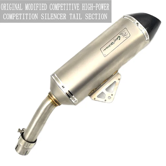 KY500X Dedicated Turbo Exhaust Down Pipe Moto Silencer With Muffler For ...
