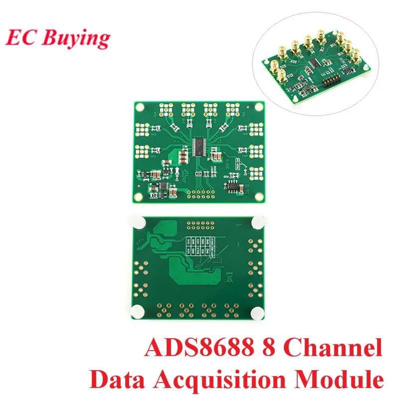 ADS8688 Data Acquisition Module 8 Channel SAR/ADC Single/Bipolar Input 16Bit/500Ksps Single ...