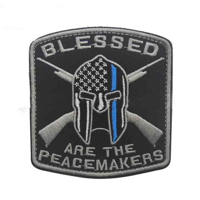 Blessed Are The Peacemakers Blue Line