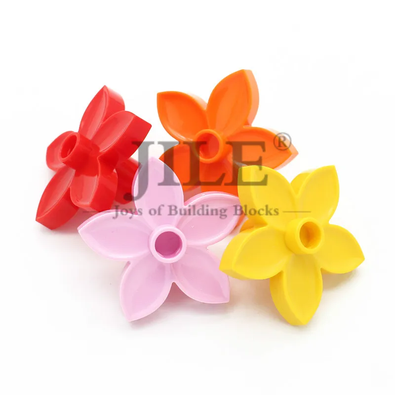 Moc Big Size Building Blocks Brick Plant Flower with 1 Top Stud Large ...