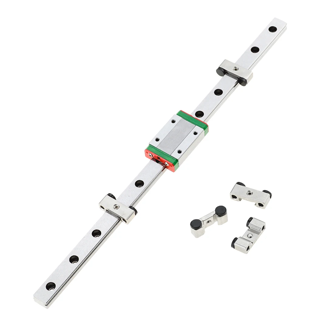 1pc fixed block MGN12 linear guide rail Limit Block fixed block anti trip block Anti collision ...