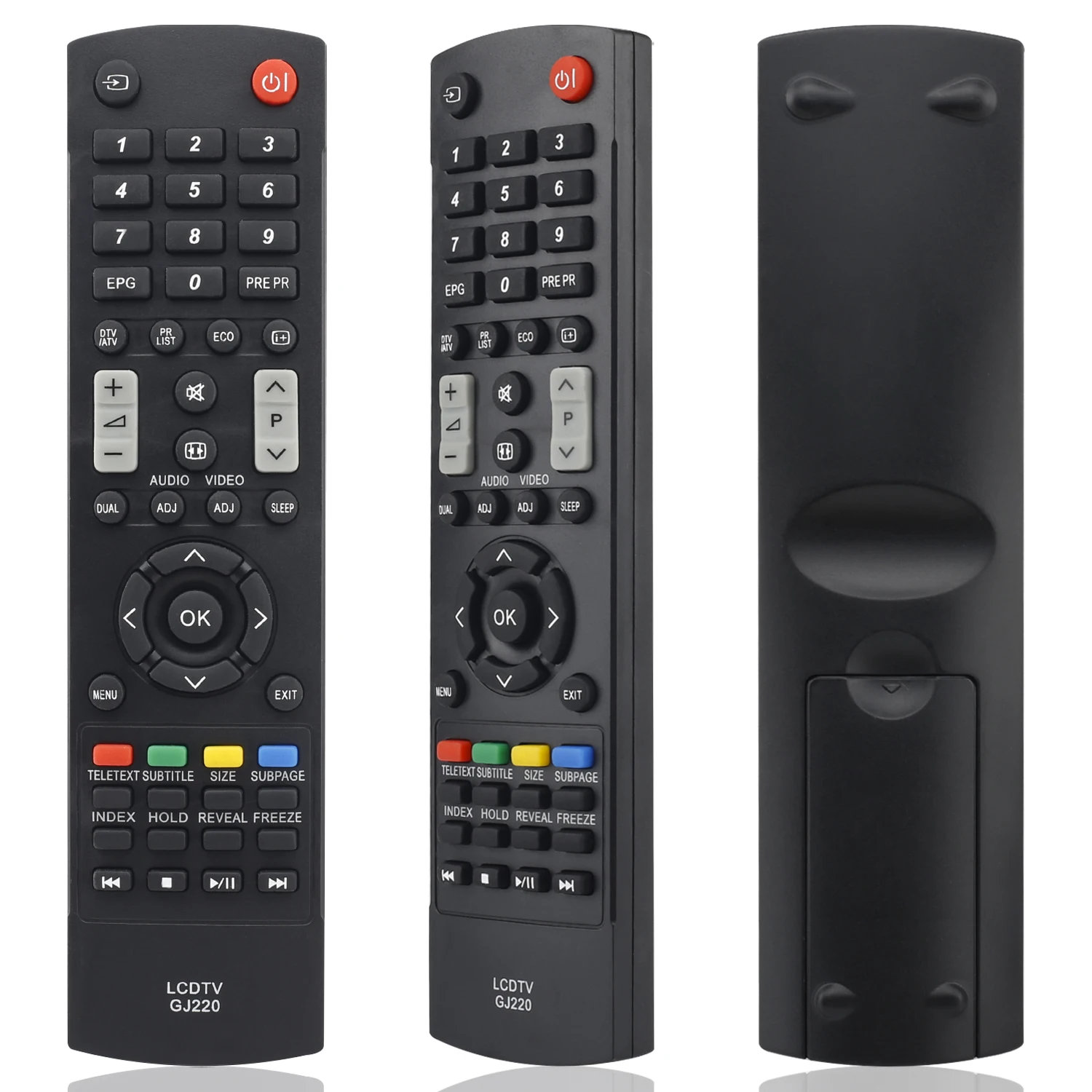 Remote Control For Sharp Gj220 Audio Video Tv Lc-26le320e Lc-32le320e ...