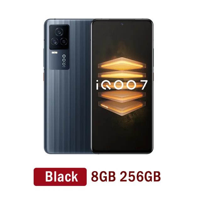 Original ViVO iQOO 7 5G Smartphone Snapdragon 888 120W Dash Charging 6.62″ AMOLED 120Hz Refresh ...