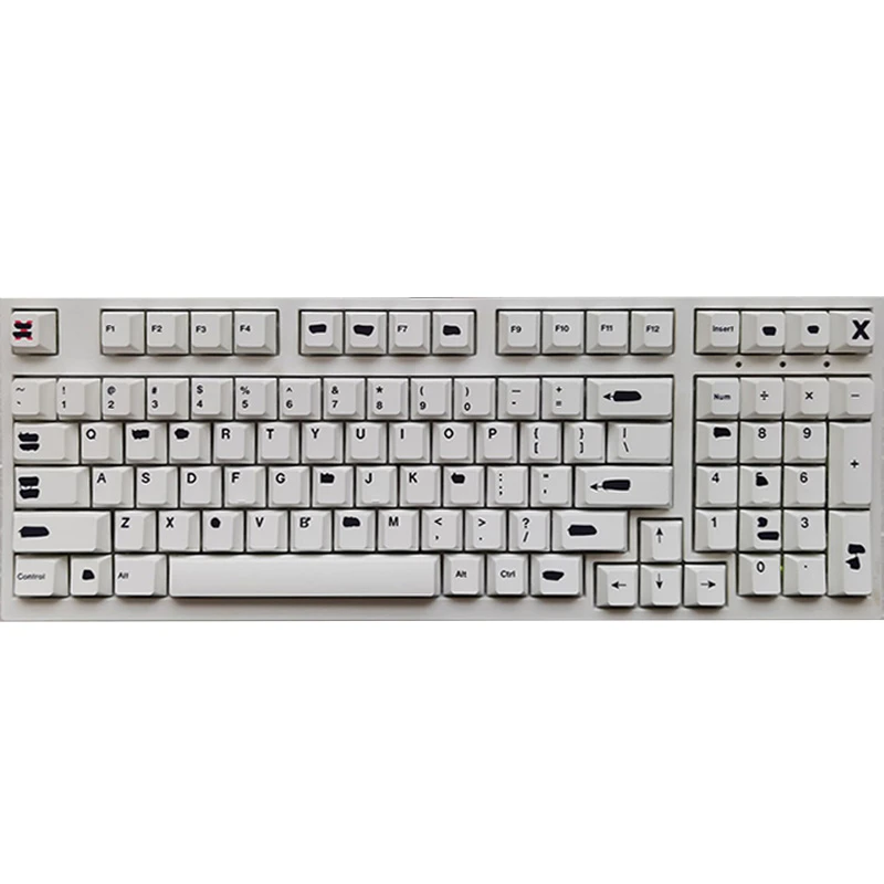 Gmk Redacted Keycaps For Mx Switch Mechanical Keyboard Pbt Dye ...