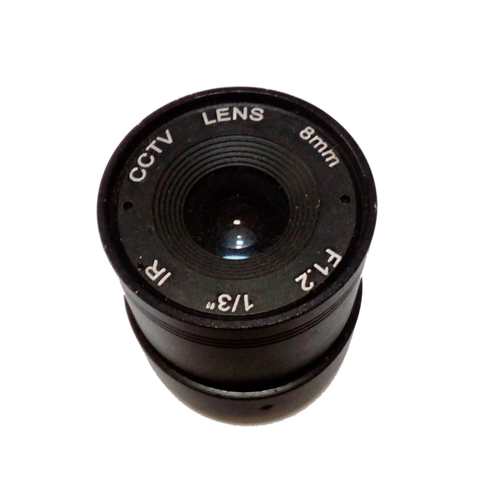 JIENUO CCTV Lens 8mm CS Lens for HD Security Cameras F2.0 Image Format ...