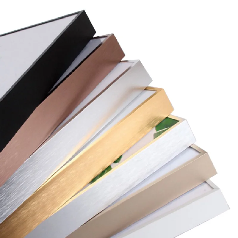 Floating-Metal-Photo-Frame-L-Shape-Modern-High-Grade-Canvas-Picture ...