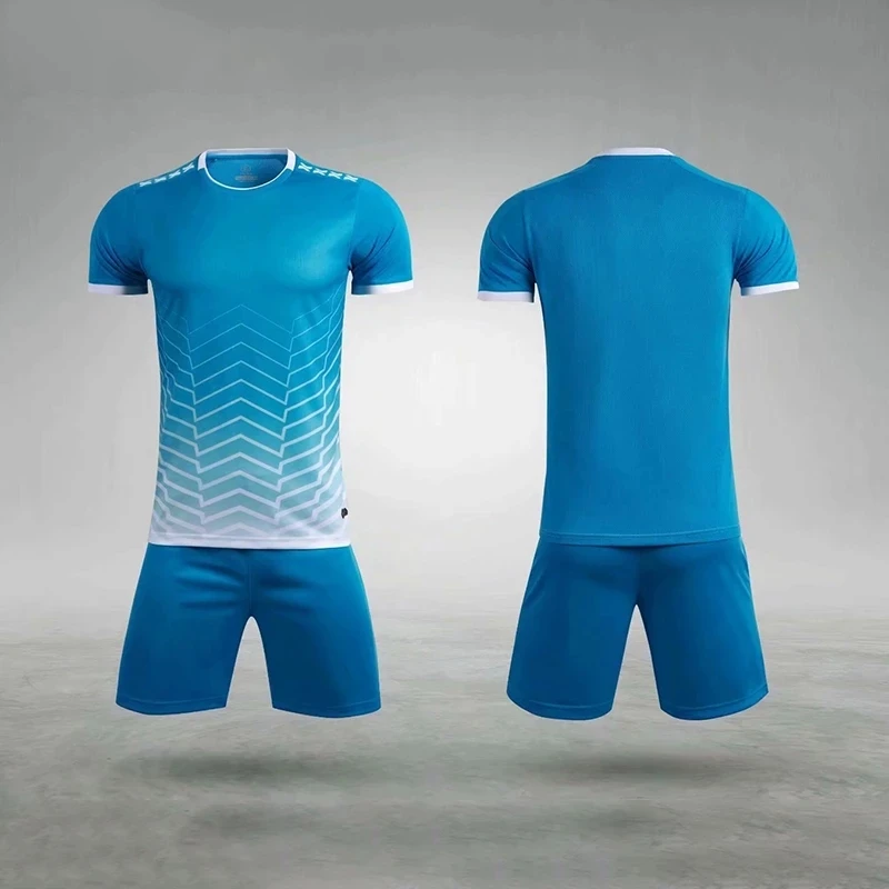New-20-21-blue-Adult-Men-Soccer-Jersey-Soccer-Set-Uniform-Men-Soccer ...